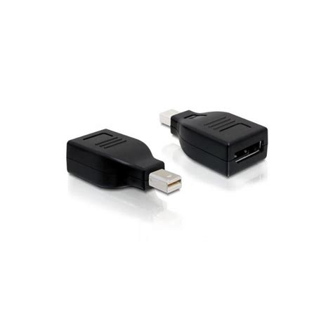 Stock Bureau Delock Adaptateur Mini Display Mâle Displayport Femelle
