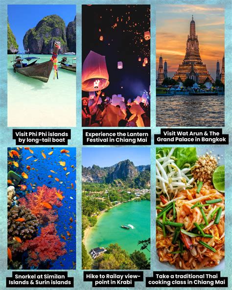 Travel 6 Bucket List Experiences You Must Do In Thailand 😍🇹🇭 📍 Visit Phi Phi Islands By Long