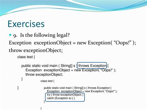 Exceptions And Exception Handling Ppt Download