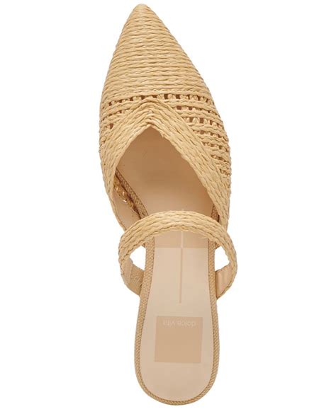 Dolce Vita Womens Kaline Low Pointed Toe Slip On Mules Macys