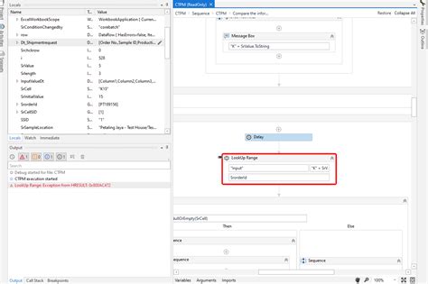 lookup range exception from hresult 0x800ac472 learning hub