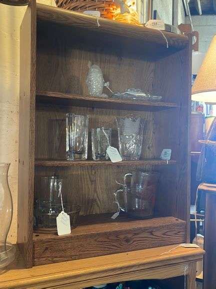 Three Shelf Bookcase Apexx Auctions