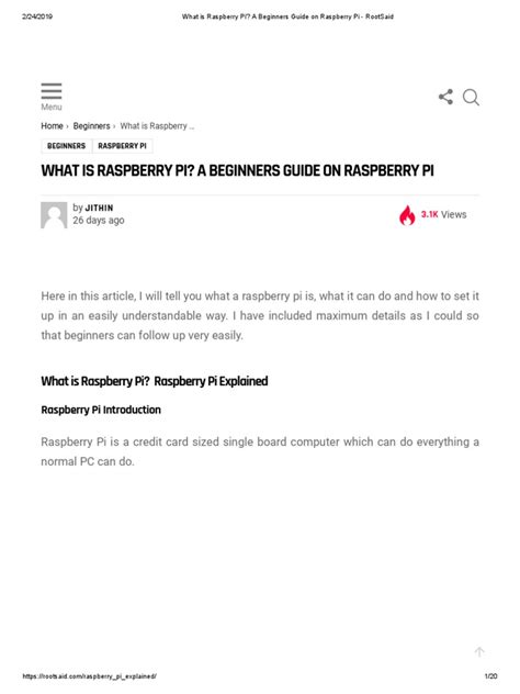 what is raspberry pi a beginners guide on raspberry pi pdf