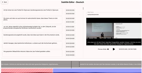 Editor Doesn T Cut Subtitles If Video Is Cut Issue Opencast Opencast Editor Github