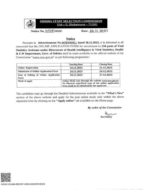 Live Of Application Of Vital Statistics Assistant 2023 0001 Pdf