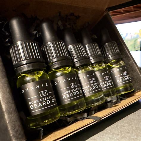 Beard Oil Sample Kit Pure Essentials Collection Johnnie Ray™