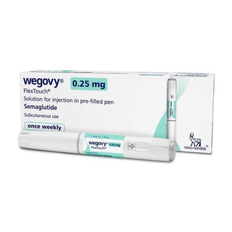 Wegovy 0 25 Mg 1 Pre Filled Pen 1 5 Ml