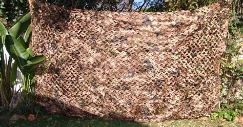 Netting Digital Desert Camo Per M² South African Military Surplus