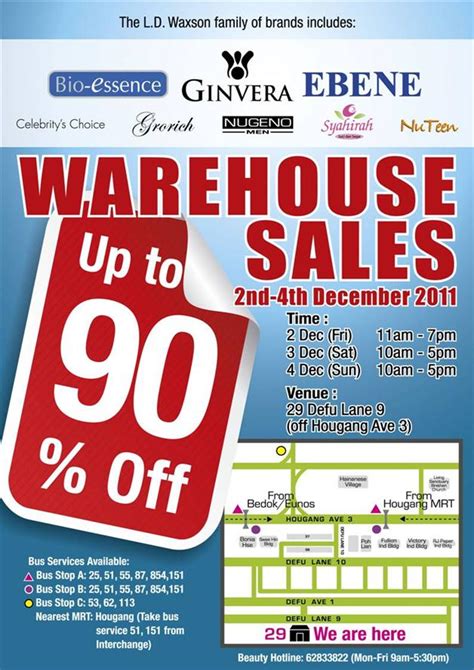 L D Waxson Warehouse Sale 2011 Great Deals Singapore