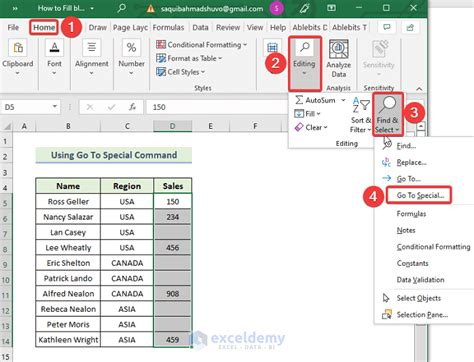 How To Fill Blank Cells With Na In Excel 3 Easy Methods Exceldemy