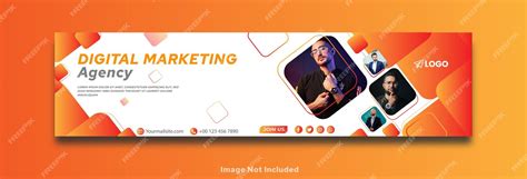 Premium Vector Linkedin Banner Design Template
