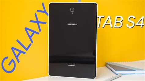 Samsung Galaxy Tab S4 Review Phonearena