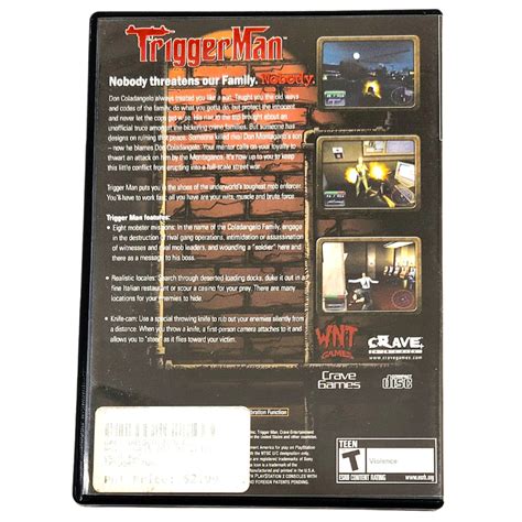 Buy Trigger Man For Ps2 Scratch Free Disc And Manual Retro Game Fan