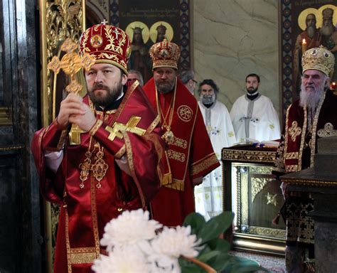 Liturgical Gathering In Cathedral Church Serbian Orthodox Church