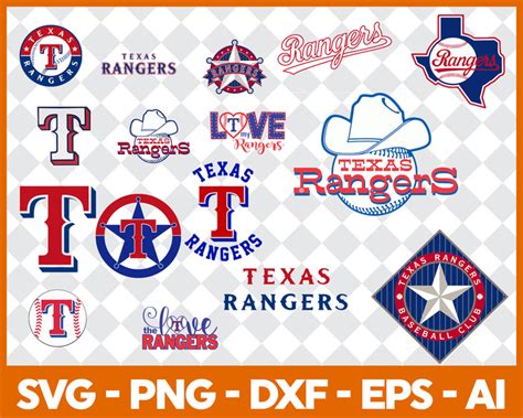 Texas Rangers Vector Logo At Collection Of Texas