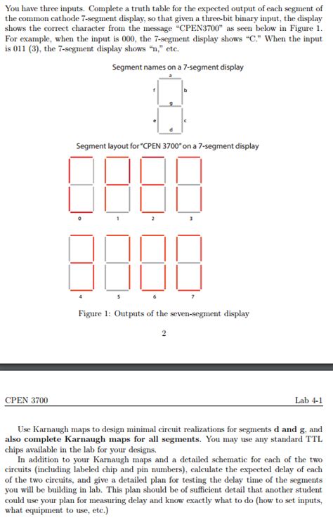 3 input 7 segment display truth table using seven segment displays part 1 nuts volts magazine