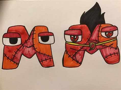 Alphabet Lore Monster Au M By Tigeressbird324 On Deviantart