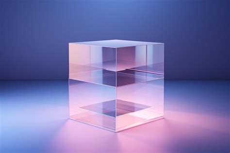 22000 Flattened Perspective Glass Cube Pictures