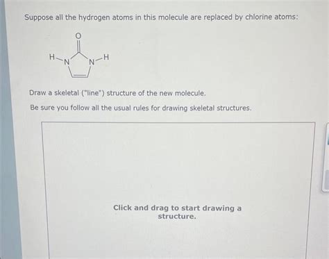 Solved Suppose All The Hydrogen Atoms In This Molecule Are