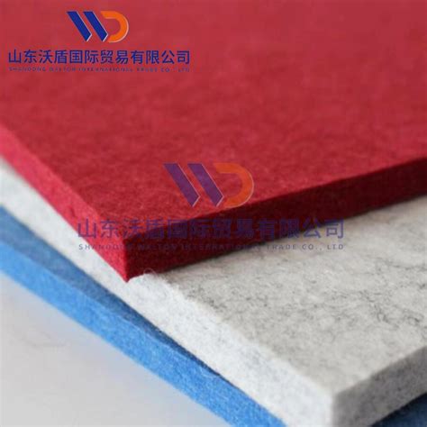 Polyester Fiber Acoustic Wall Panel Diy Decorative Polyester Fiber