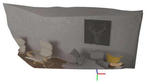 Left Textured 3d Mesh Reconstruction From The Presented Approach Of A