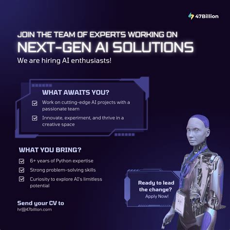 Vishakha Atre On Linkedin Hiring Python 47billion Ai Techlead