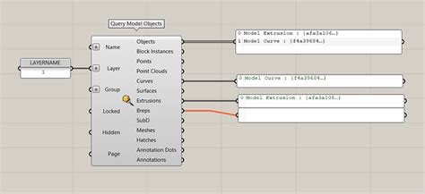 get geometry with query model layers not working grasshopper