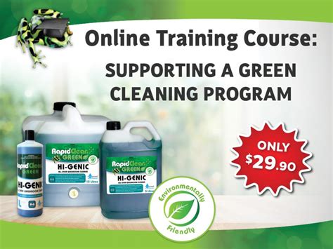 Online Cleaning Training Courses Rapidclean
