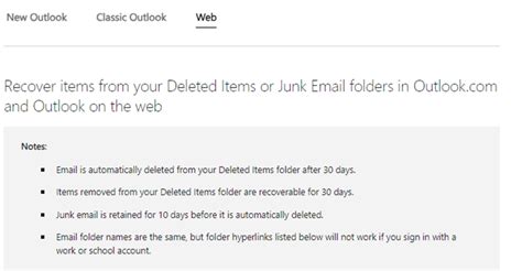 My Deleted Items Folder In Outlook Will Not Empty Even After 30 Days Messages Go Back Months