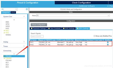Canfd收不到数据stm32g474之双fdcan收发（已验证） Csdn博客