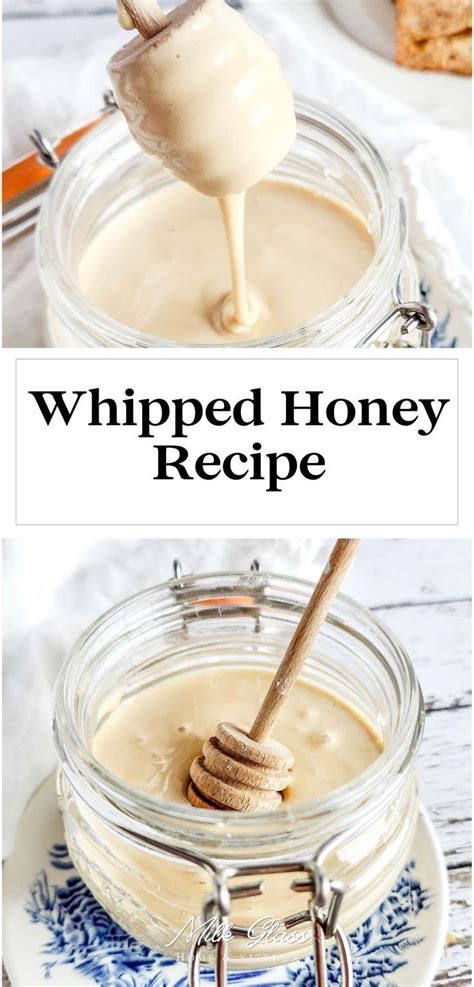 Easy Whipped Honey Recipe Lemon Honey Recipes Chocolate Whipped
