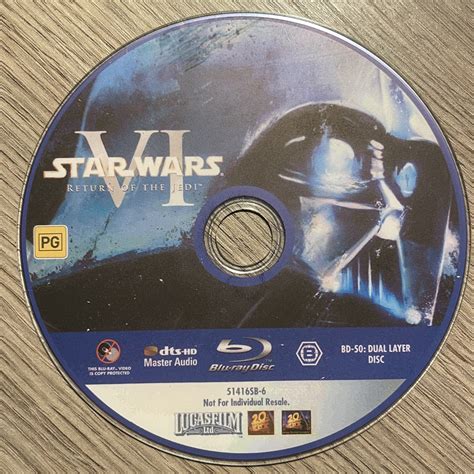 Blu Ray Star Wars Episode Vi Return Of The Jedi