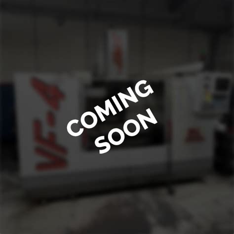 Used Haas Vf 4 Cnc Vertical Machining Center Mill For Sale