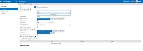 Technical Tip Use Vpn Manager To Set Up Ssl Vpn O Fortinet Community