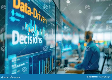 Data Driven Decisions In A Modern Control Room Royalty Free Stock Photo CartoonDealer