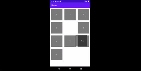 Android Recyclerview自由拖动item的实现代码android脚本之家