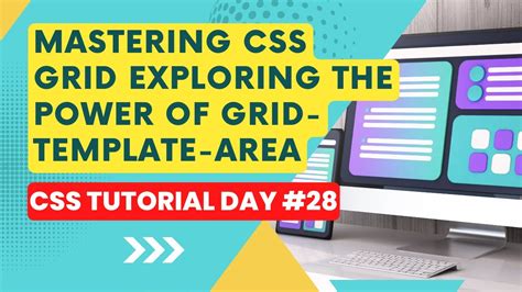 Css Grid Template Area Hindiurdu Css Tutorial 28 Youtube