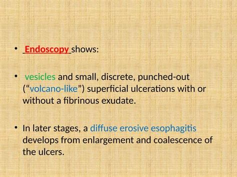 Esophagitis Pptx Gastrointestinal Disorders Ppt