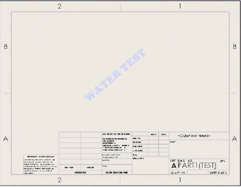 Adding Watermark To Solidworks Drawing Conceptia
