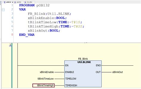 Codesyslets Use The Utilblink And Trace Function