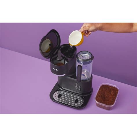 Mr Coffee Single Serve Coffee Maker With 2 Cups Water Reservoir Black