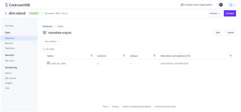 Metadata Engine Devpost