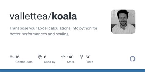 Github Valletteakoala Transpose Your Excel Calculations Into Python