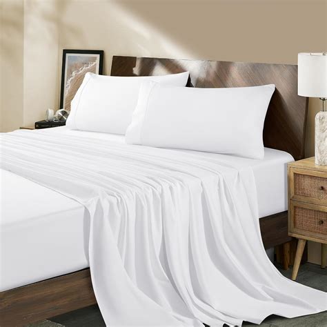 Shilucheng 100 Egyptian Cotton Sheets Set 1000 Thread