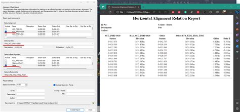 Solved Alignment Relation Report Autodesk Community