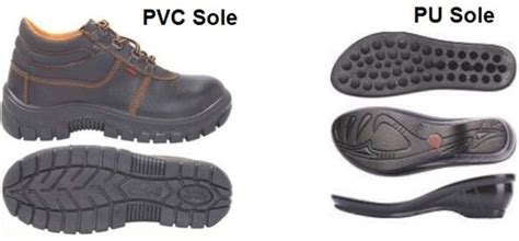 Difference Between PVC Sole And PU Sole Safety Shoe 2 Types