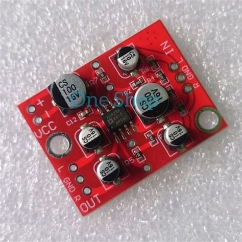 Jual Ad828 Stereo Preamp Power Amplifier Board Preamplifier Module