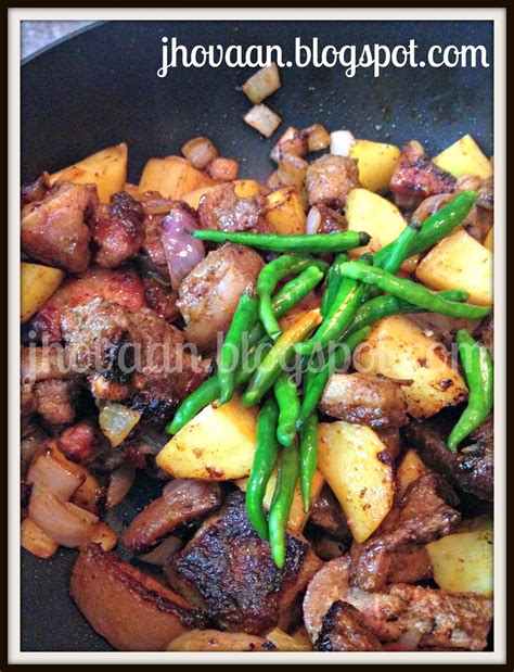 Jhovaan Meal In Konkani Recipe Assamese Style Pork Fry