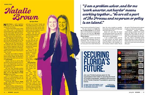 Rising Stars 2023 Influence Magazine — The Workmans Florida
