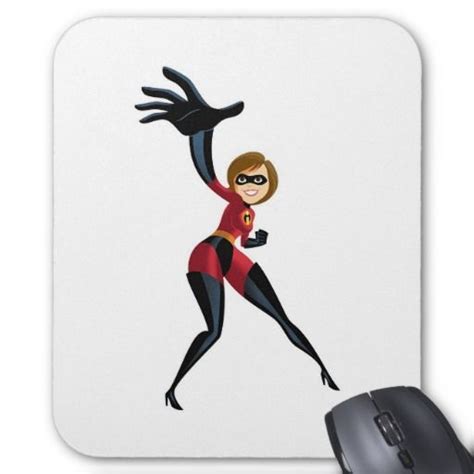 The Incredibles Mrs Incredible Elastigirl Mouse Pad Zazzle